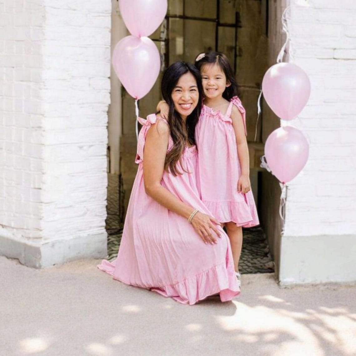 Pink Mommy and Me Dresses, Mommy & Me Outfits, Pink Mother Daughter ...