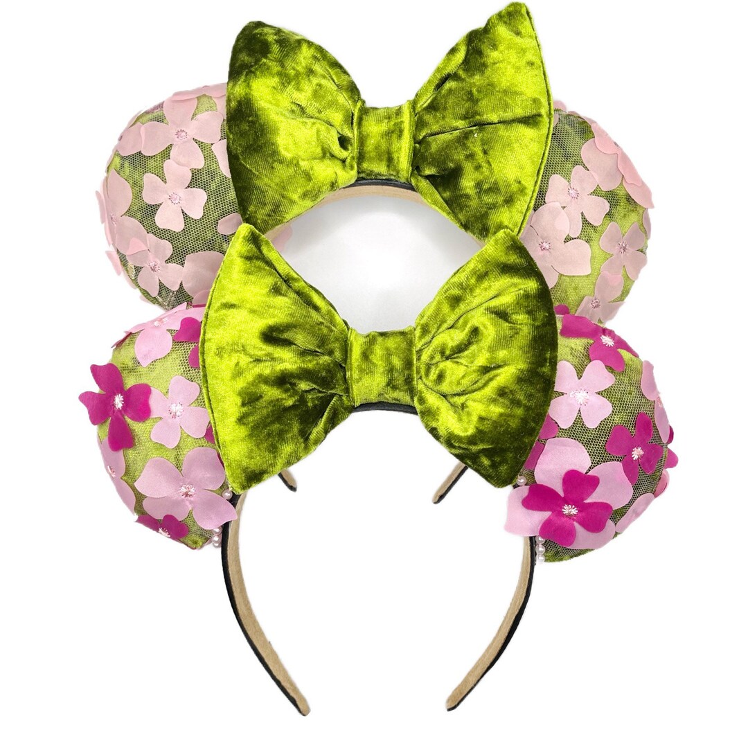 Topiary Flower & Garden Mouse Ear Headband - Etsy