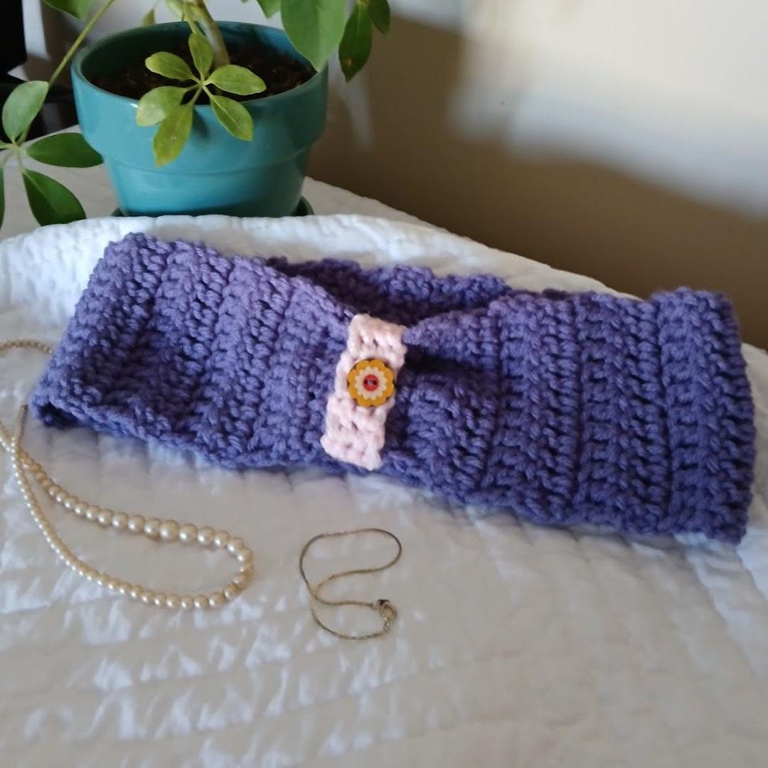 Headband, Neck Warmer, Crochet, Handmade, Unique, Birthday, Mothers Day ...