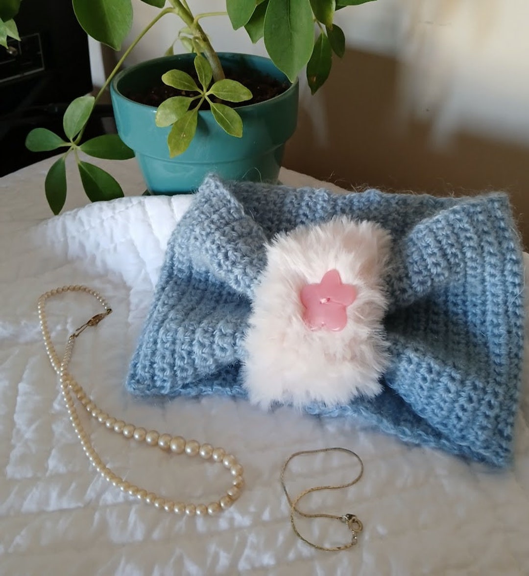 Headband, Neck Warmer, Crochet, Handmade, Unique, Birthday, Mothers Day ...