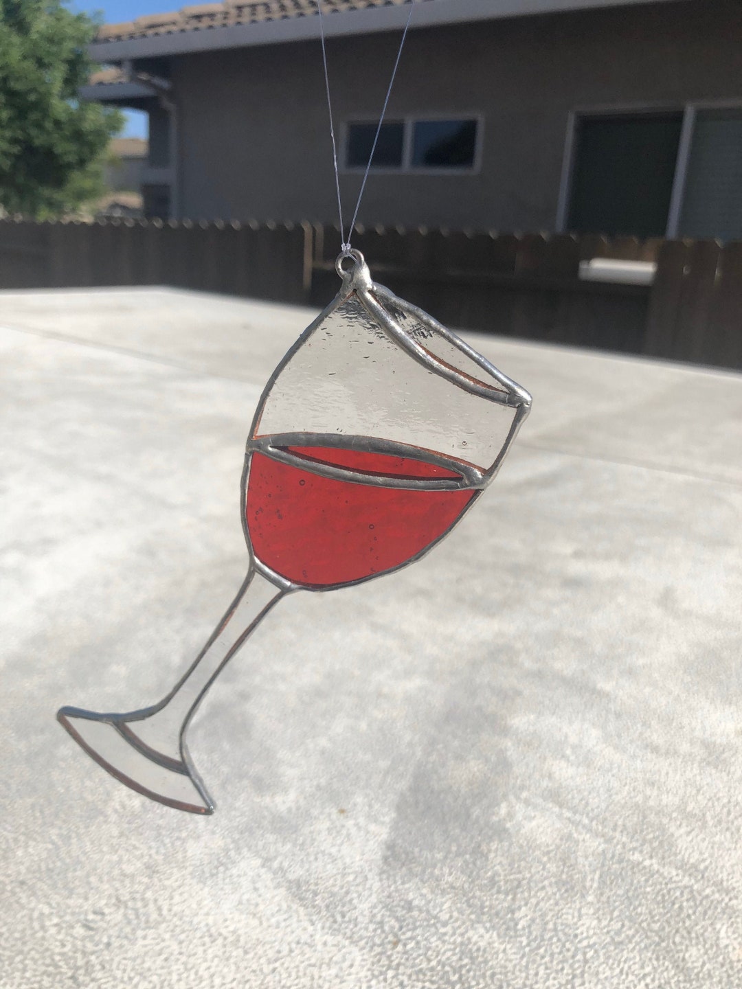 Stained Glass Red Wine - Etsy
