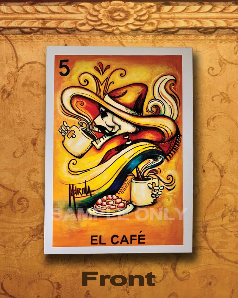 El Cafe is a Great Card to Send to That Special Person - Etsy
