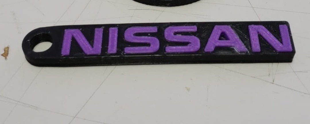Nissan 3D Printed Keychain - Etsy