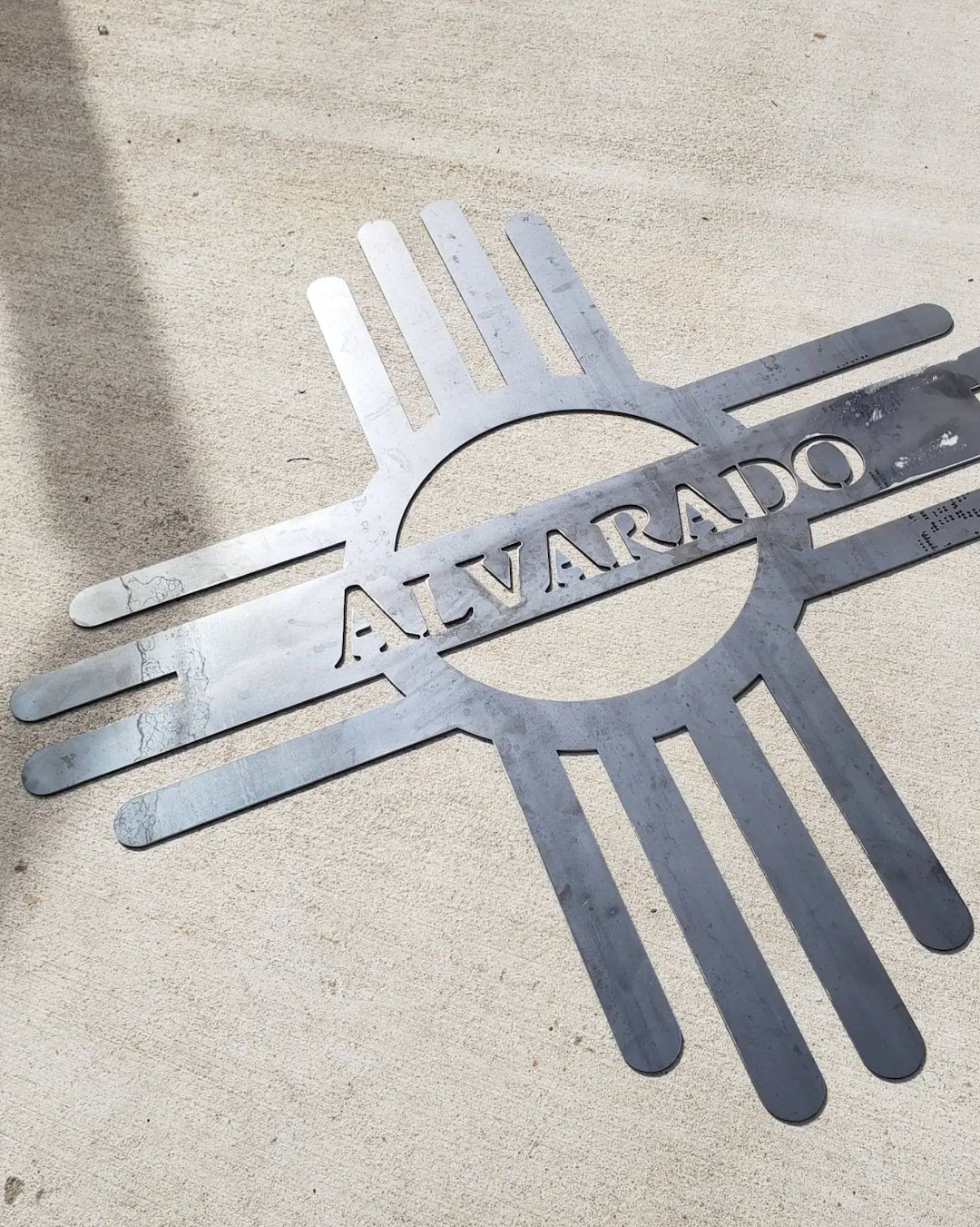 NM Zia Personalized Metal Sign - Etsy