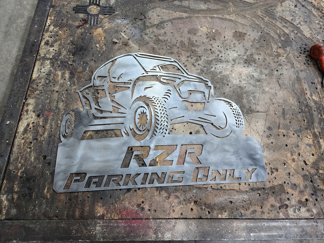 RZR Parking Sign - Etsy