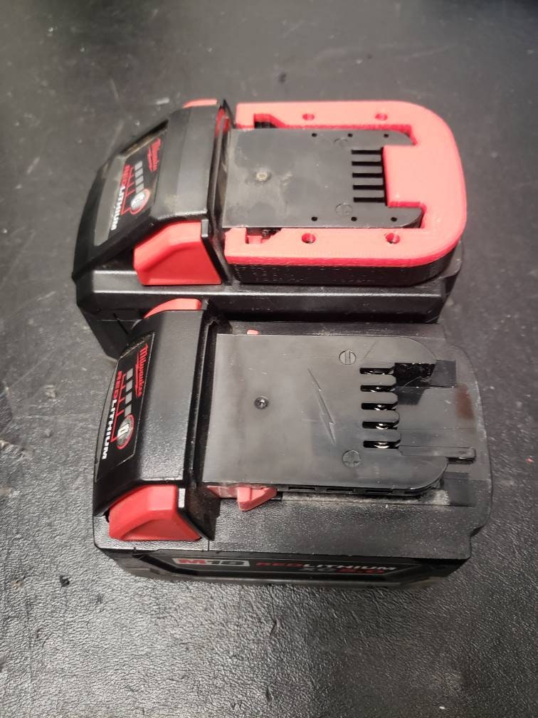 Milwaukee M18 Battery Storage Holder — AK Mfg