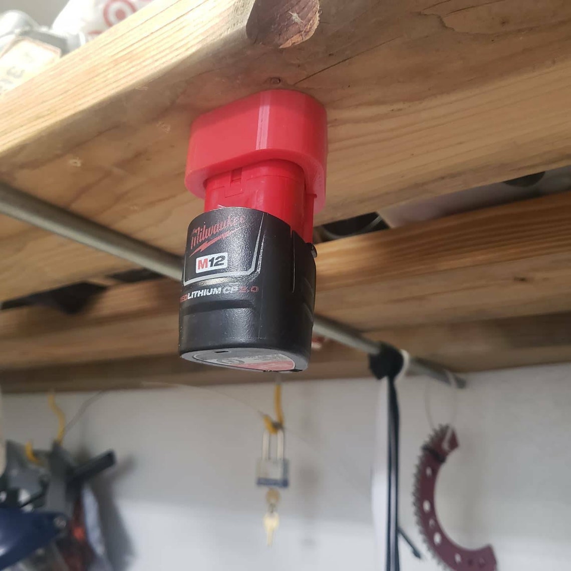 Milwaukee M12 Tool & Battery Storage Mounts | Etsy