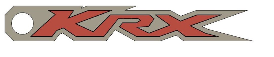 Kawasaki KRX Keychain - Etsy