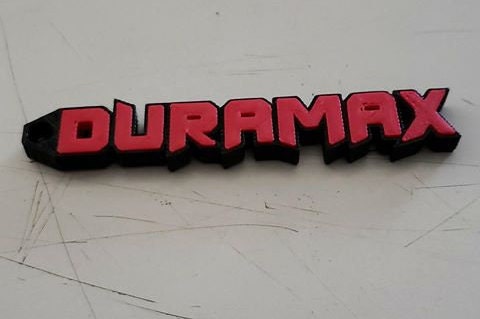 Duramax Keychain - Etsy