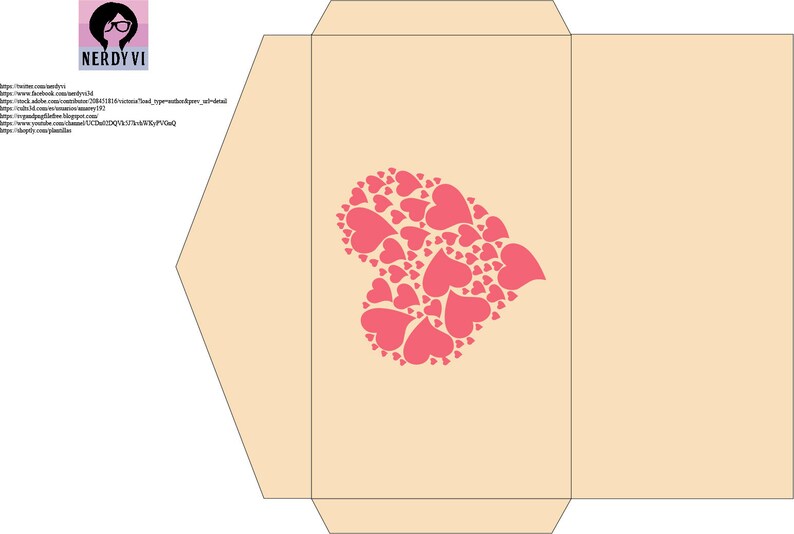 Special Valentine's Day 2021 Papercraft Cards 3dmodels - Etsy