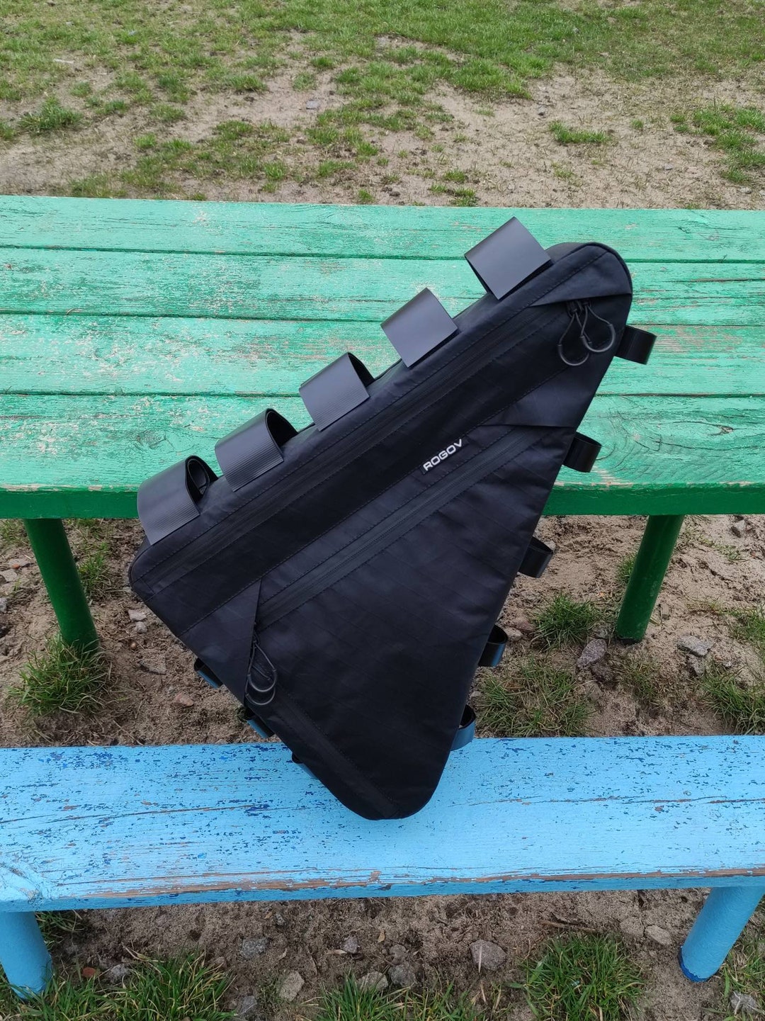 Custom Bike Frame Battery Bag: Bikepacking Triangle Bag - Etsy