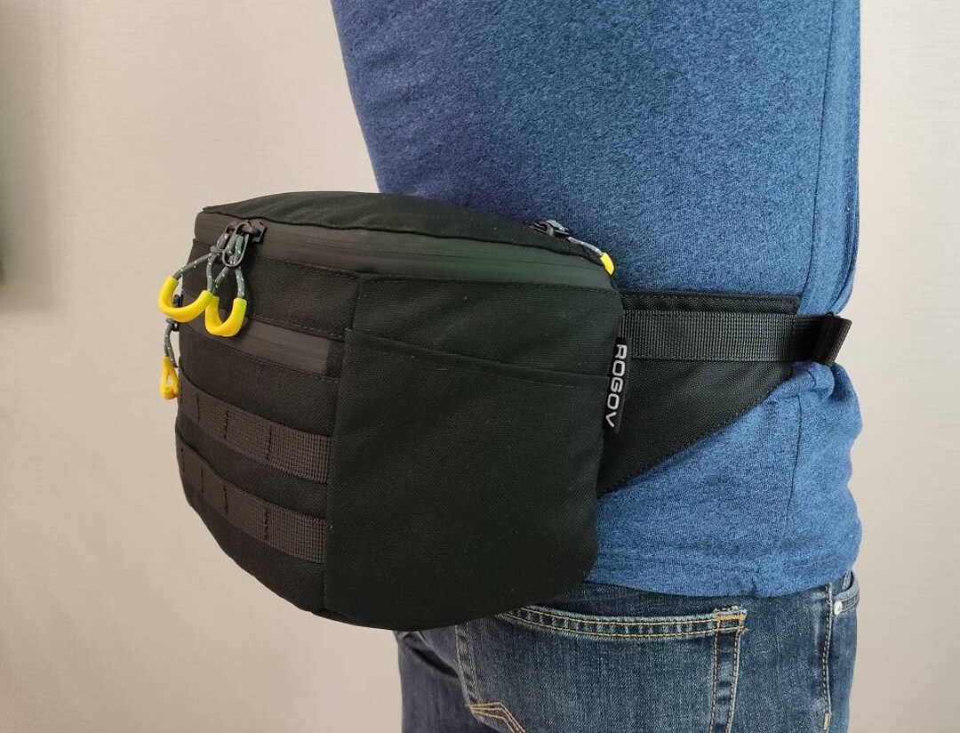 Bicycle Handlebar Bag 5L, Hip Bag, Waist Bag, Bicycle Accessory, Snack ...