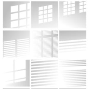 Window Shadow Overlays, Photoshop Overlays, Window Light Overlay ...