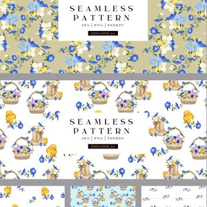 Spring Clipart Watercolor, Spring Png, Spring Floral Clipart, Flowers ...