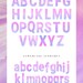 Mermaid Letter Watercolor Clipart, Girl Alphabet, Colorful Alphabet ...