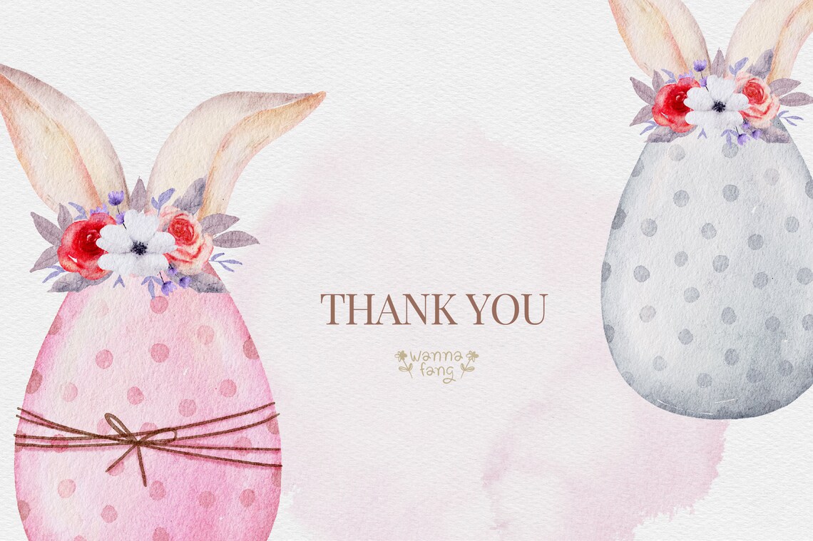 Watercolor Easter Eggs Clipart Instant Download PNG - Etsy