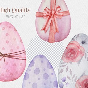 Watercolor Easter Egg Clipart, Eggs Clip Art,easter PNG, Easter Egg Png ...
