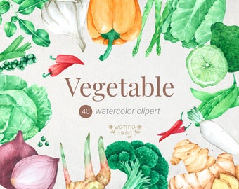 Vegetable Garden Clip Art COMBO PACK - Etsy
