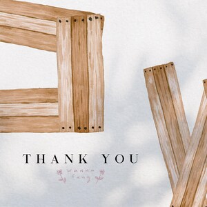 Watercolor Wooden Font Clipart, Brown Wood Font, Brown Font, Wedding ...