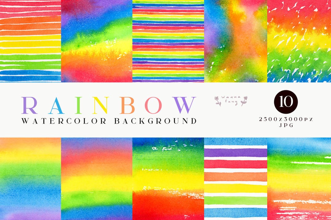 Pride Month Watercolor Background, Colorful Watercolor, Pride Clipart ...