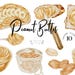 Watercolor Peanut Butter Clipart, Watercolor Peanut, Food Clipart ...