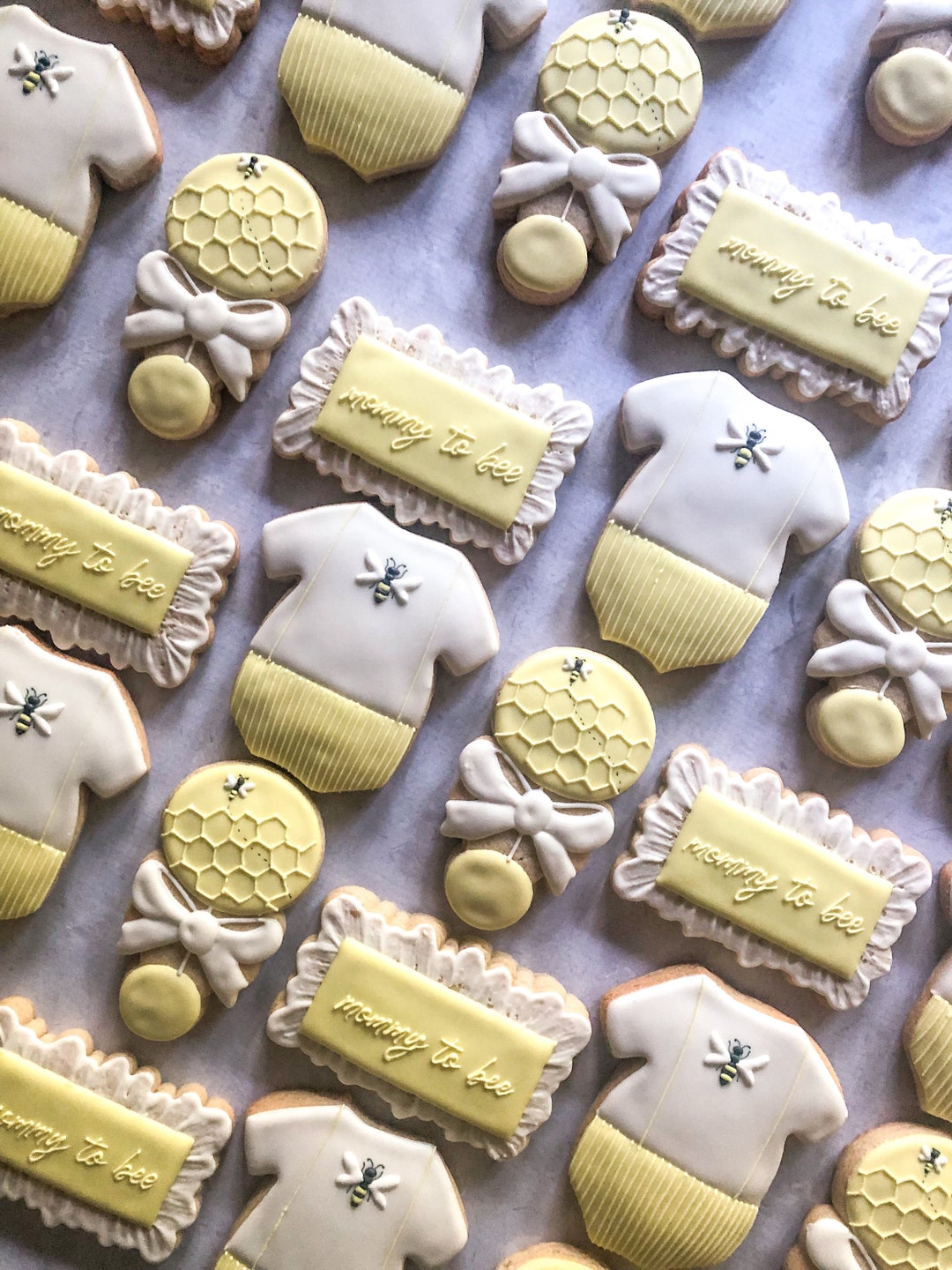 Baby Bee Shower, Bee Themed Gender Reveal Cookies, What Will It Bee ...