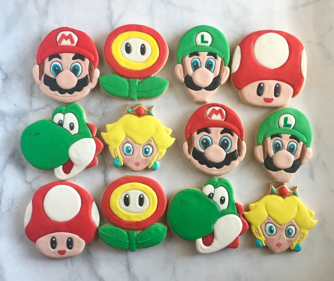 Game Themed Cookies 1 Dozen (12 Cookies) - Etsy