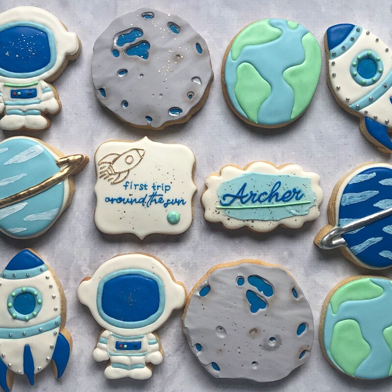 Astronaut Cookies - Etsy
