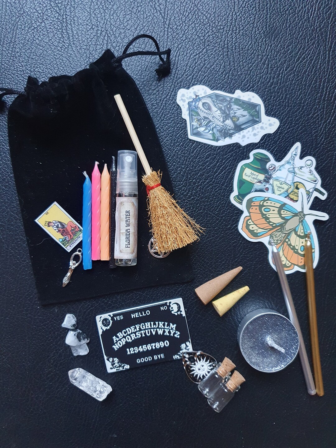 Mini Witch Surprise Kit Miniature Witch Kit Mini Wiccan Travel Altar ...
