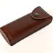 Vertical Waist Glasses Case With Belt Loop, Brown Eco Leather ...