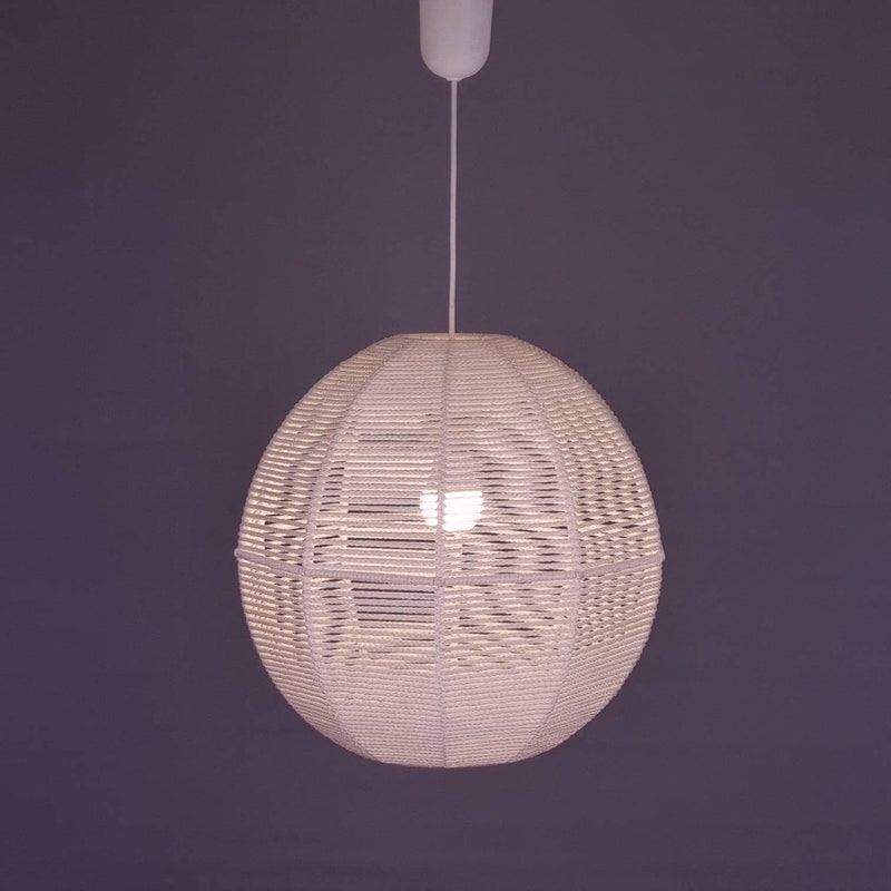 Vintage Rope Lamp - Etsy