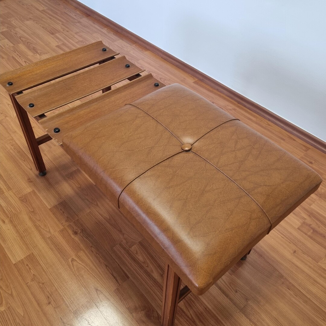 Mid Century Bench, Italy 70s - Etsy