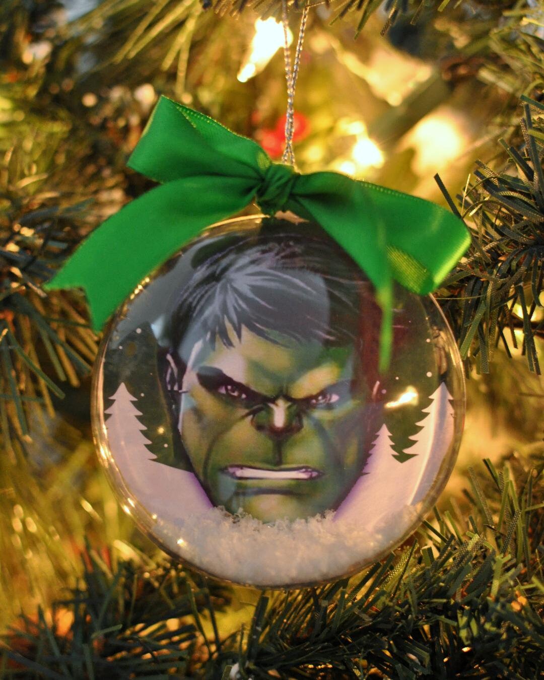 Handmade Avengers Hulk Children's Kids Christmas Tree Bauble Gift ...