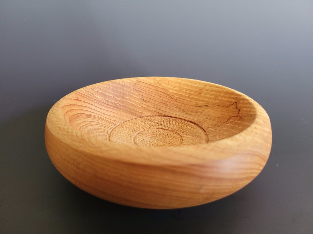 Cedar Wood Bowl, Unique Bowls, Handmade, Lathe Turned, Wooden Bowl ...