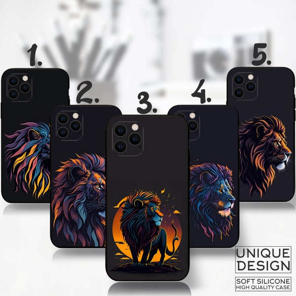 Lion Iphone Case - Etsy