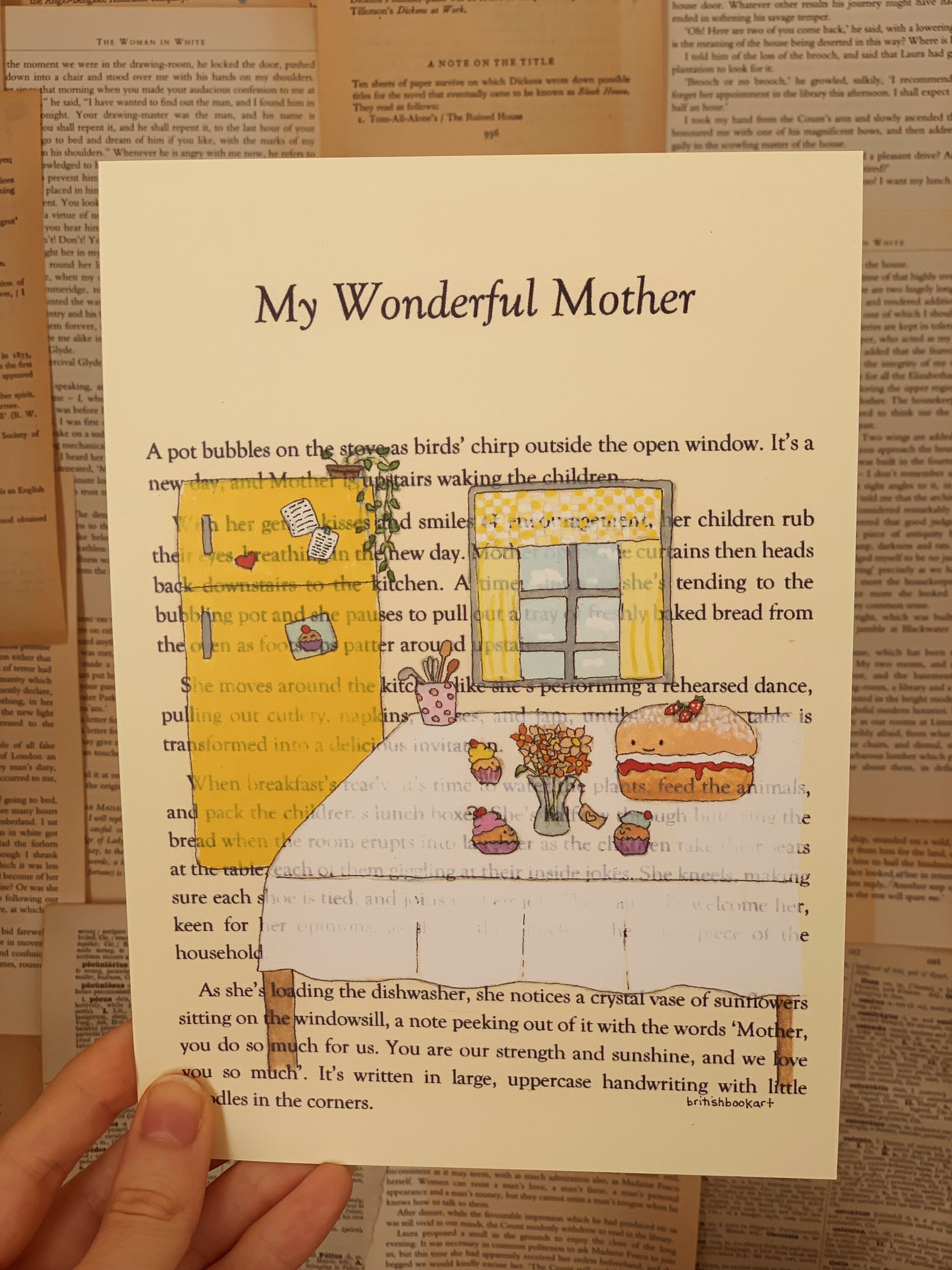 Mother Gift Art Print Gift for Mother Mothers Day Gift - Etsy