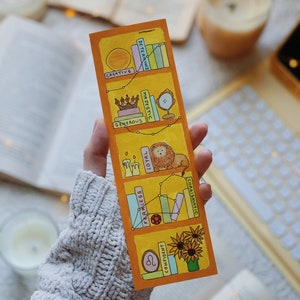 Leo Zodiac Bookshelf Bookmark! Astrology Gifts | Star Sign Bookmark Art ...
