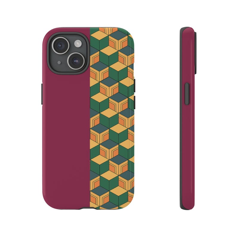 Water Hashira Haori Pattern Phone Case: Anime Fan Gift - Etsy