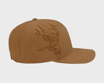 Embroidered Deer Hunting Cap Embroidered Blaze Orange Deer Hunting ...