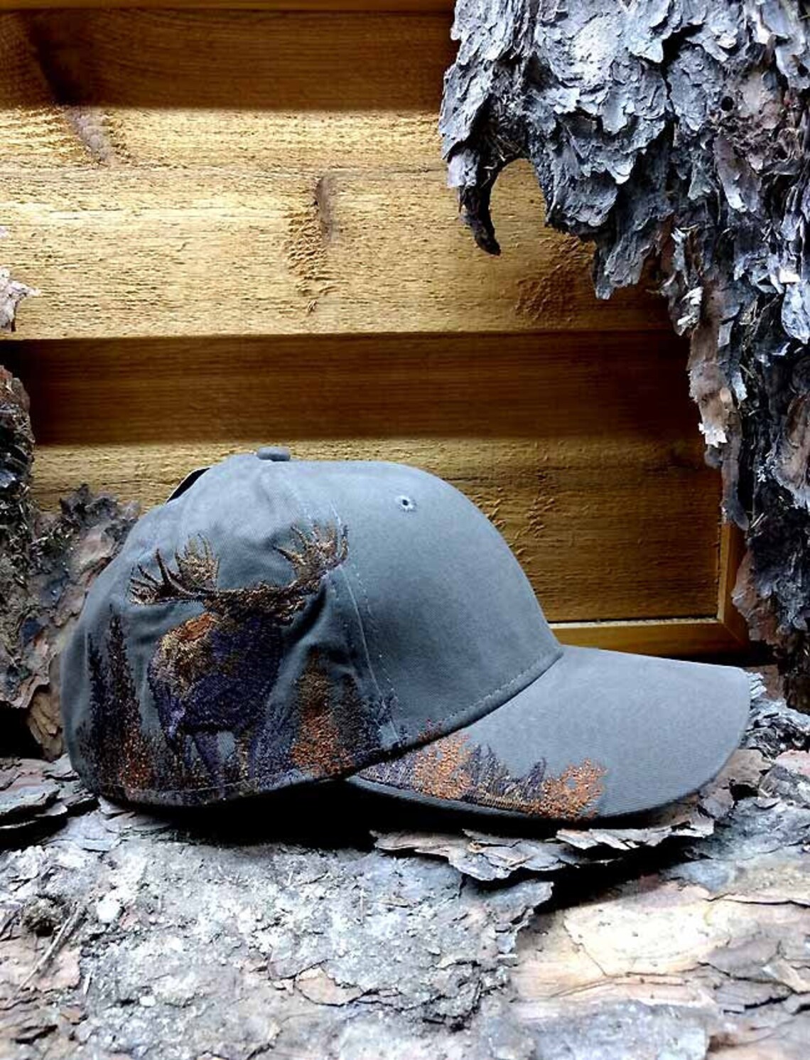 Embroidered Moose Cap Moose Baseball Cap Moose Hat Embroidered | Etsy