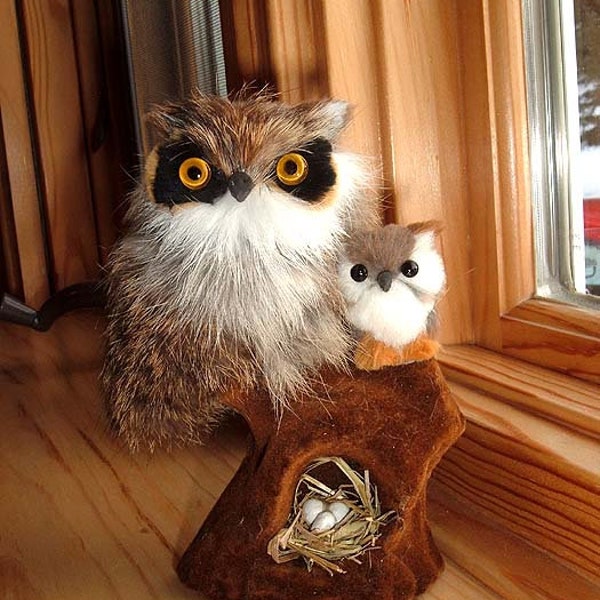 Realistic Owl - Etsy
