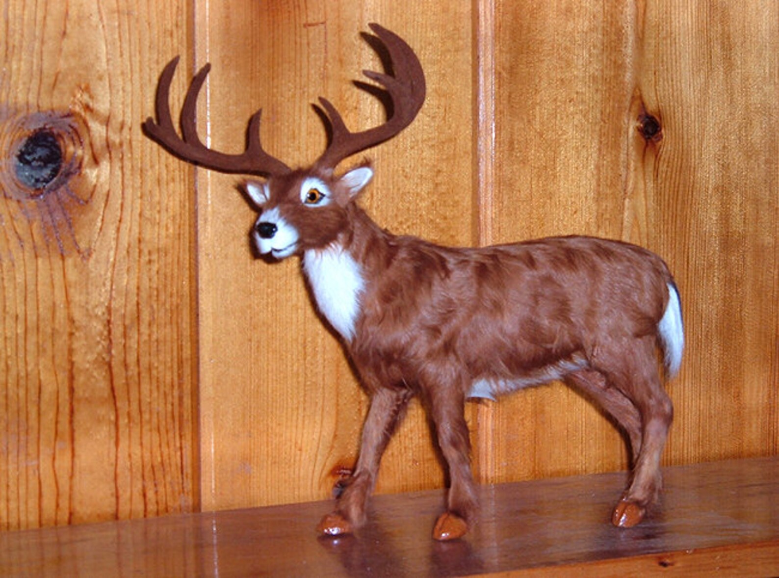 Realistic Furry Deer Replica Real Fur Whitetail Deer Lifelike | Etsy