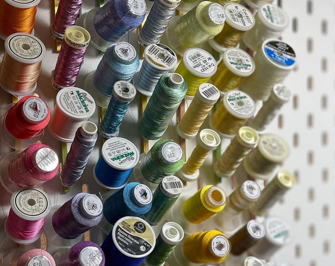 Thread Holder for IKEA Skådis Pegboard - Etsy