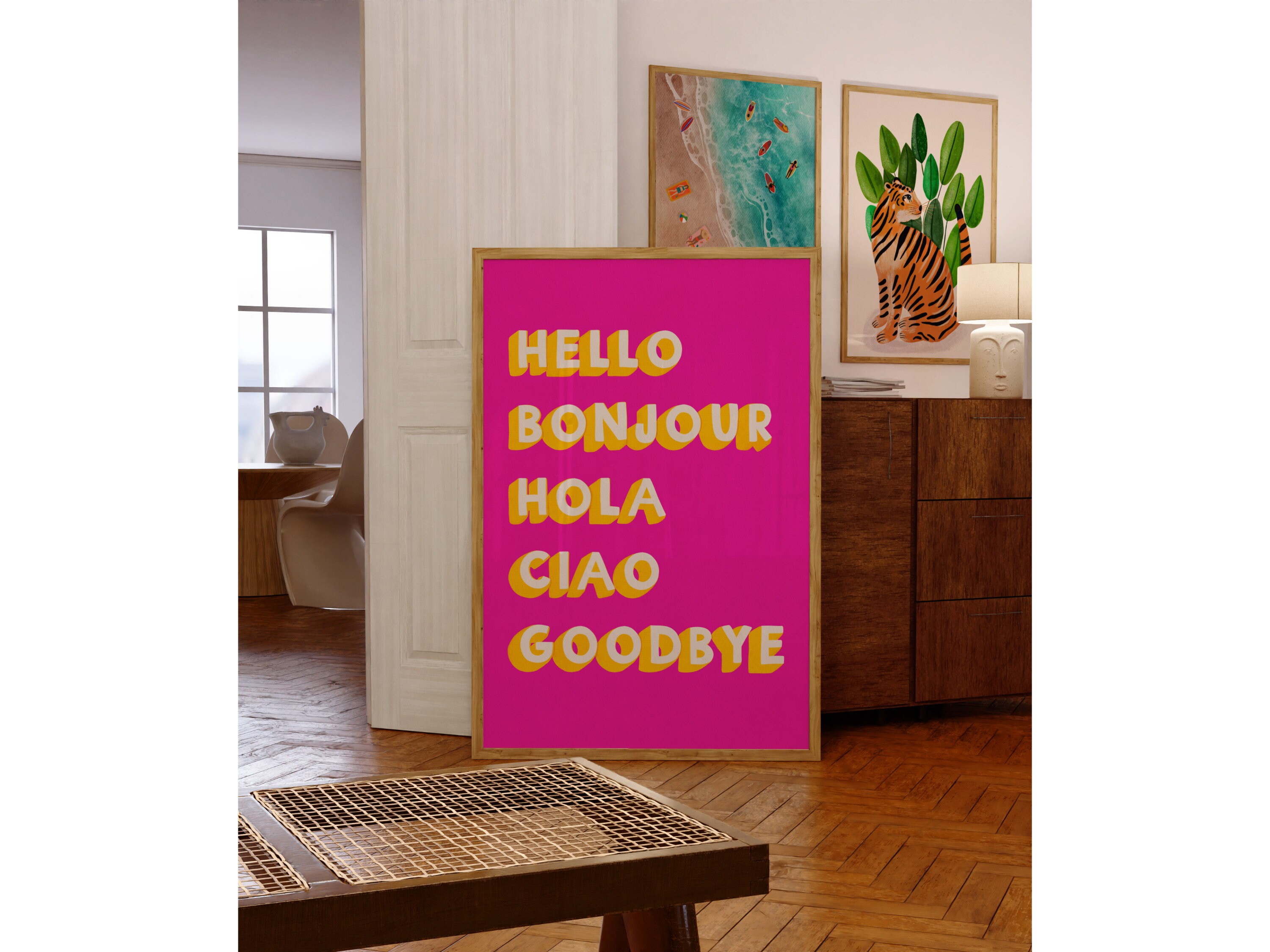 Multilingual Welcome Art Print: Global Greetings (digital Download) - Etsy