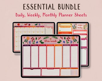 Monthly Blank Calendar Printable Undated Calendar Monthly - Etsy