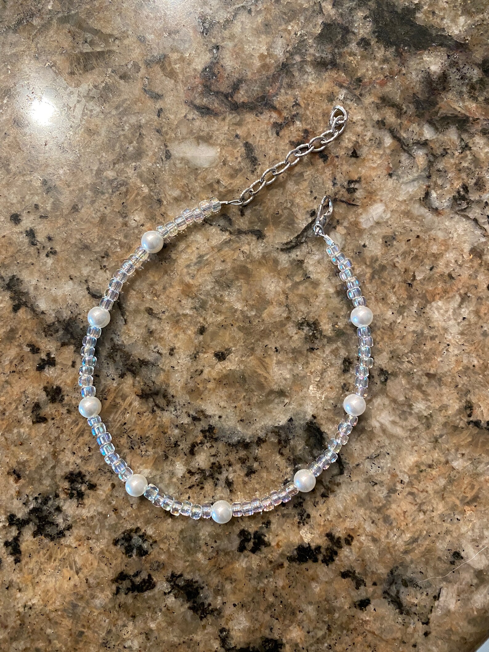 Seed Bead Anklet + Many Colors! - Etsy