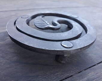 Hand Forged Trivet - Etsy