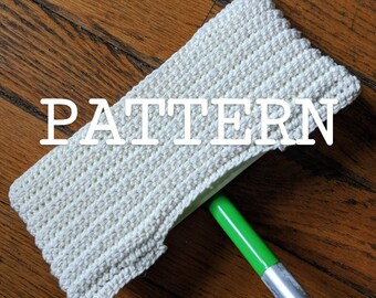 Bean Stitch Swifter Cover Crochet Pattern Crochet Swiffer Cover Pattern ...