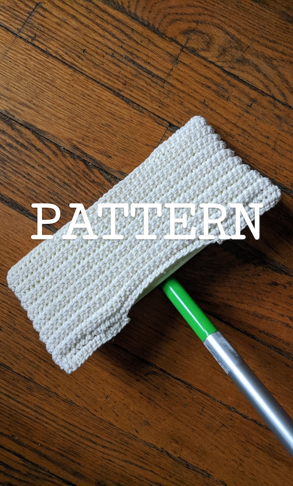 Reusable Ribbed Swiffer Pad Crochet Pattern | Etsy