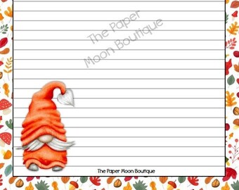 Gnome Writing Letter - Etsy